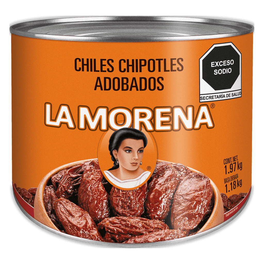 Chiles chipotles adobados - La Morena
